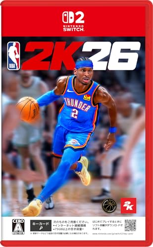 -/-/4571304470029・PlatformForDisplay:Switch2Edition:なし・パッケージ個数:1・コートの主役をつかみ取れ・ジャンル：スポーツ・「NBA 2K26」が登場遊び方は自由自在多彩なモードで自分だけ...