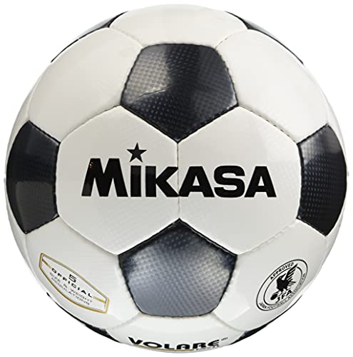 ホワイト/ブラック/5号/SVC5011-WBK・Color:ホワイト/ブラックSize:5号・パッケージ個数:1・5号球（一般・大学・高校・中学生用）・カラー：ホワイト/ブラック・素材：人工皮革・空気保持性の良いブチルチューブを使用一般・...