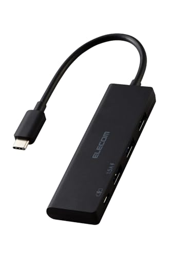 4-in-1ブラック/-/U3HC-H040PBK・Style:4-in-1・パッケージ個数:1・USB-Aポート×3、USB Type-Cポート×1を搭載。マウスやキーボード、USBメモリなどをこの1台にまとめて接続できます。・USB T...