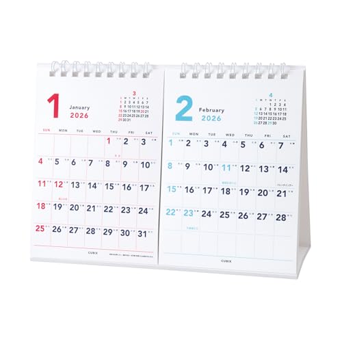 卓上-/ヨコ21×タテ15.5cm/204004-01-65・Size:ヨコ21×タテ15.5cmStyle:卓上・パッケージ個数:1・六曜入り卓上2か月。左右が別々にめくれ、書き込みスペースも広いので予定の管理がしやすい・サイズヨコ21c...