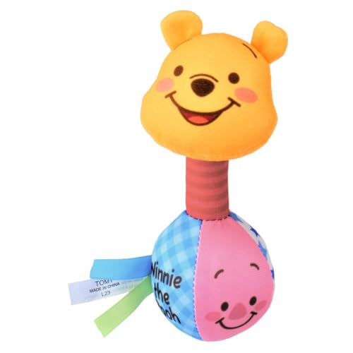 (C) Disney. Based on the Winnie the Pooh works by A.A. Milne and E.H. Shepard.・電池は使用しません。商品紹介 軽くて持ちやすい やさしい音色がする鈴入りラトル。 ...