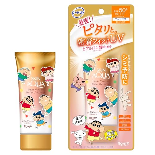 クリア/-/-・汗肌でも密着フィットUVつけた瞬間、肌にぴたっと密着します。・日やけによるシミ予防にも1 1：日やけによるシミ・そばかすを防ぐ・エッセンスタイプの日やけ止め・3種の美容液成分（うるおい成分：ヒアルロン酸Na、異性化糖、ヒオウ...