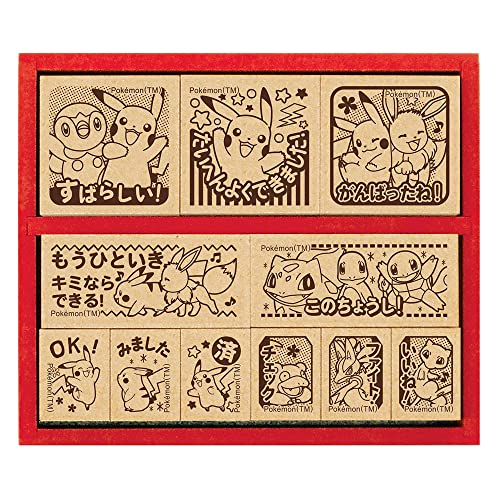 -/大・中・小/SDH-125・パッケージ個数:1・大・中・小の3サイズの11個セット 木製収納BOX入り商品紹介 世代を超えて愛されるポケットモンスター 大・中・小の3サイズのスタンプセットです。 テストやドリル、連絡帳やメモなど使い方も...