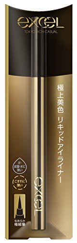 01 ブラック/1個 (x 1)/Non Demo・Color:01 ブラック・パッケージ個数:1・原産国:日本・染料不使用・お湯で簡単オフ・くっきり濃厚、なのに浮かない・テカリを抑えたセミマット仕上げ・目元に溶け込む極上美色リキッドアイラ...