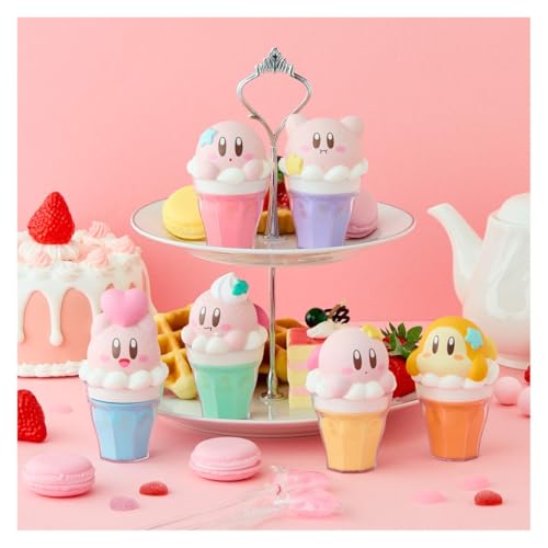 パッケージ個数:12・「星のカービィ」からラテフロートをイメージした可愛い小物入れ食玩が登場 カービィたちが可愛くアイストッピングされたドリンク型のフィギュアです。 キャラクター型のアイスを外すと中に小物を入れて飾ることができます。 「カー...