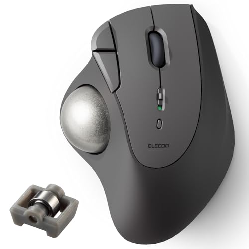 Bluetoothブラック/ベアリング/M-IT11BRABK・Color:ブラックSize:ベアリングStyle:Bluetooth・パッケージ個数:1・楽な姿勢で操作できるエルゴノミクス形状と圧倒的になめらかな操作性を実現した、親指操作...