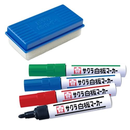 セット4色セット イレーザーS付き/Pack of 1/WBK4ES-P・Size:Pack of 1・パッケージ個数:1・特長鮮明に書け、きれいに消える・入数4色（くろ・あか・あお・みどり）・イレーザーS・マーカー単品サイズ中字マーカー：...