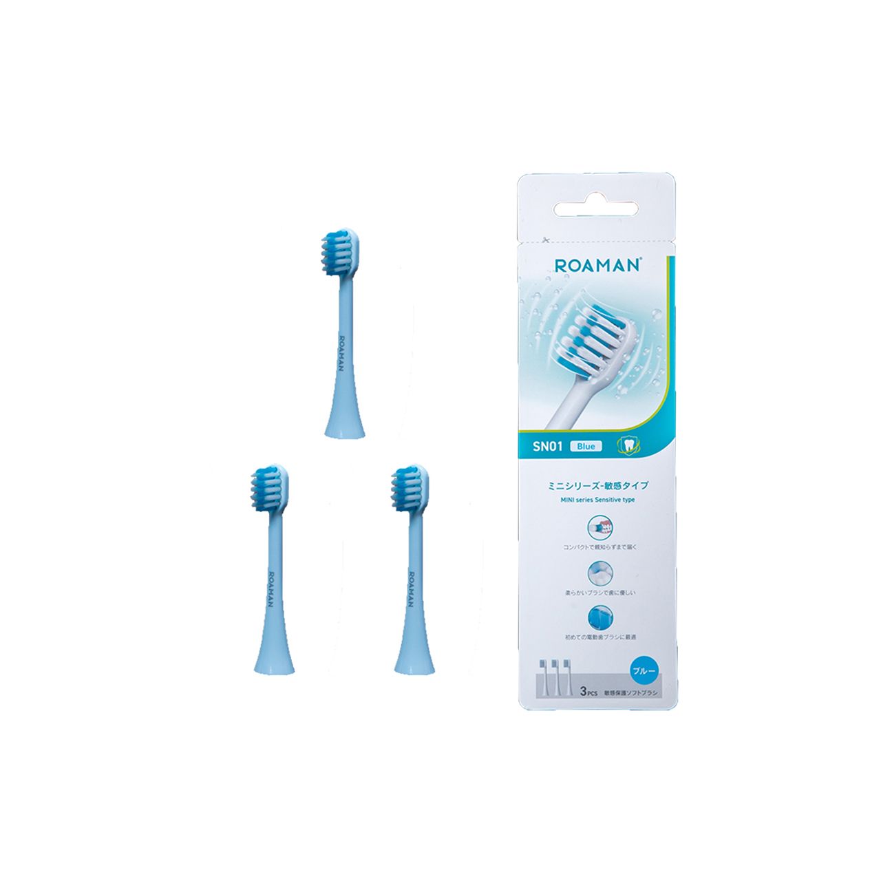 初めて電動歯ブラシをご利用になる方へおすすめ ○コンパクトで親知らずまで届く ○やわらかいブラシで歯に優しい 商品仕様 本体サイズ(幅)2.5 × (奥行)1.5 × (高さ)9cm 本体重量約6g JANコード4582573650067