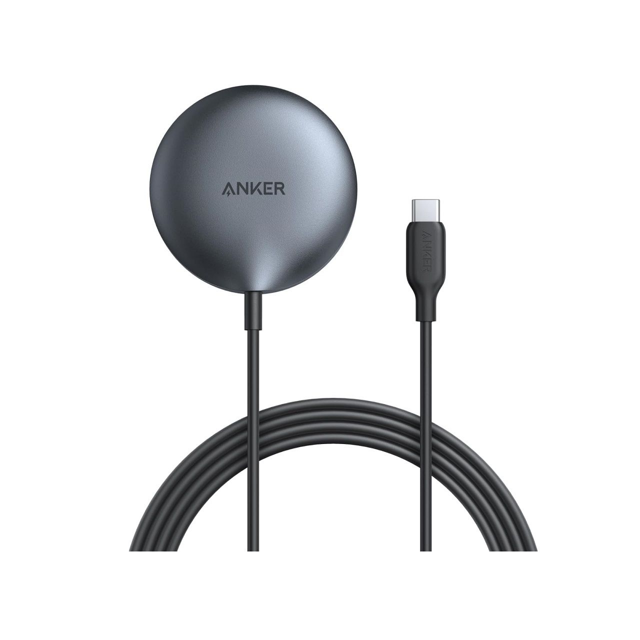■商品説明 ピタッと充電、絡まずスッキリ マグネット式ワイヤレス充電に対応の充電パッド。Qi2対応のiPhone (※) に、従来のAnker MagGoシリーズの2倍の最大15W出力でワイヤレス充電が可能です 充電中のスマホ操作が簡単 薄...