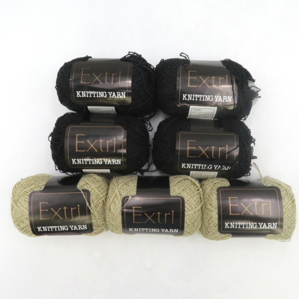 商品コードec12218 アイテム毛糸 カラー ブラック x ベージュ 品質表示レーヨン63％アクリル37％ サイズ 保証期間初期不良（到着から1週間）のみ 商品状態 状態ランク 6：使用感なく未使用に近い 全体 保管品の未使用品のため「未...