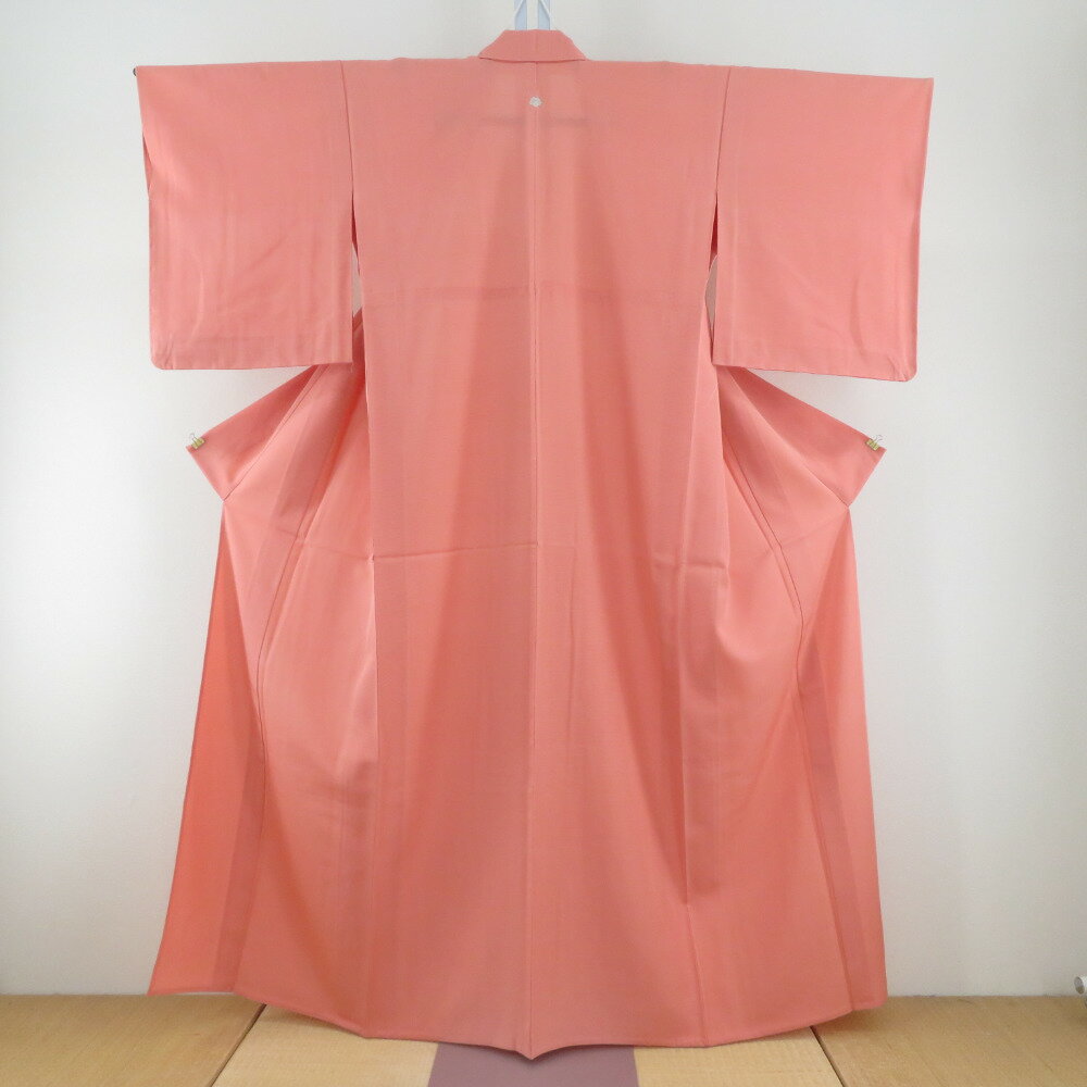 商品コードki7500AB アイテム夏着物 対象レディース カラー サーモンピンク 品質表示正絹 サイズ 身丈(肩から)：157cm裄丈：63cm袖丈：49cm前幅：25cm後幅：29cm 保証期間初期不良（到着から1週間）のみ 商品状態 ...