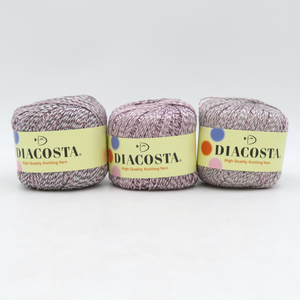 商品コードec13384 アイテム毛糸 ブランドダイヤモンド毛糸 カラー グレー x グリーン 生産国日本製 JAN4965838500862 品質表示アクリル53％ レーヨン47％ サイズ 毛糸の太さ合太 保証期間初期不良（到着から1週間...