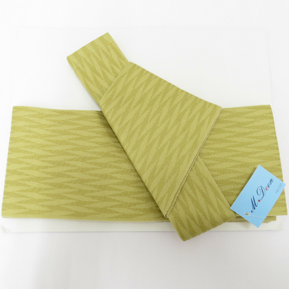 商品コードki4120AB アイテム角帯 対象メンズ カラー カラシ色 生産国日本製 品質表示ポリエステル100% サイズ 幅：11cm全長：400cm 保証期間初期不良（到着から1週間）のみ 商品状態 状態ランク N：新品・新古品 商品説...