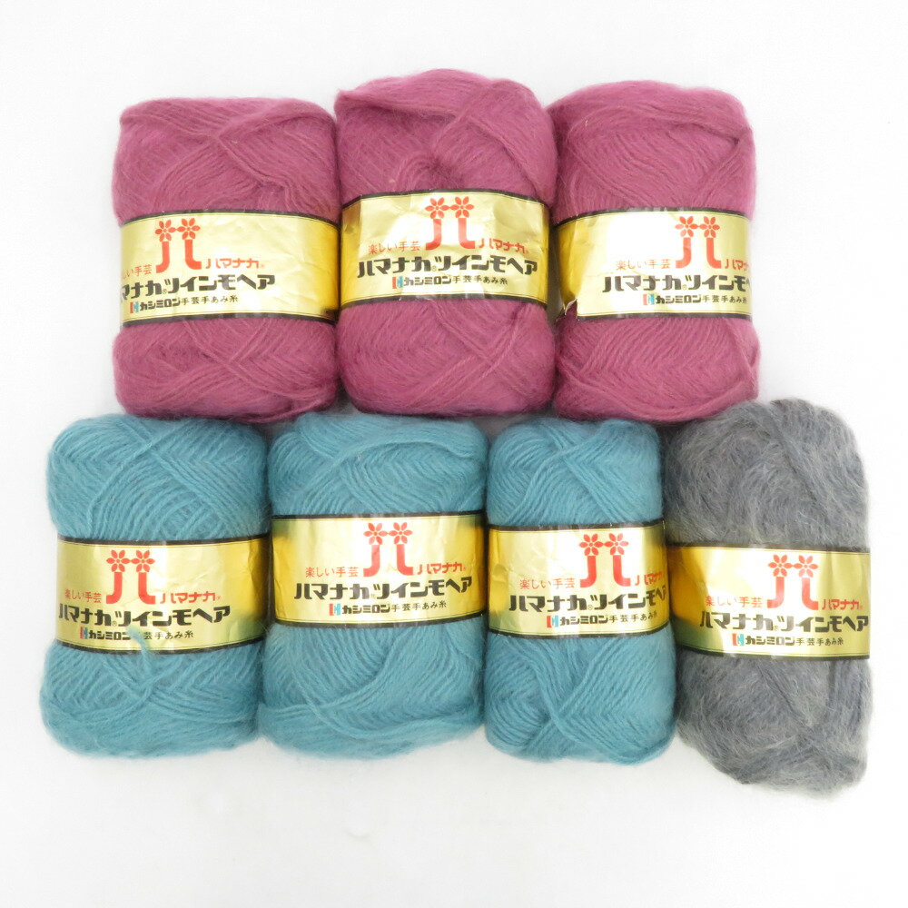 商品コードec15802 アイテム毛糸 ブランドハマナカ カラー ピンク ブルー グレー 品質表示アクリル (カシミロン)60％毛(リキッドモヘア)40％ サイズ 保証期間初期不良（到着から1週間）のみ 商品状態 状態ランク 5：目立った傷...