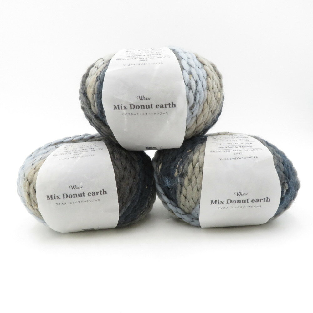 商品コードec16060 アイテム毛糸 カラー グレー x ブルー 生産国中国製 品質表示ウール45％ アクリル45％ ポリエステル10％ サイズ 毛糸の太さ超極太 保証期間初期不良（到着から1週間）のみ 商品状態 状態ランク S：未着用品...