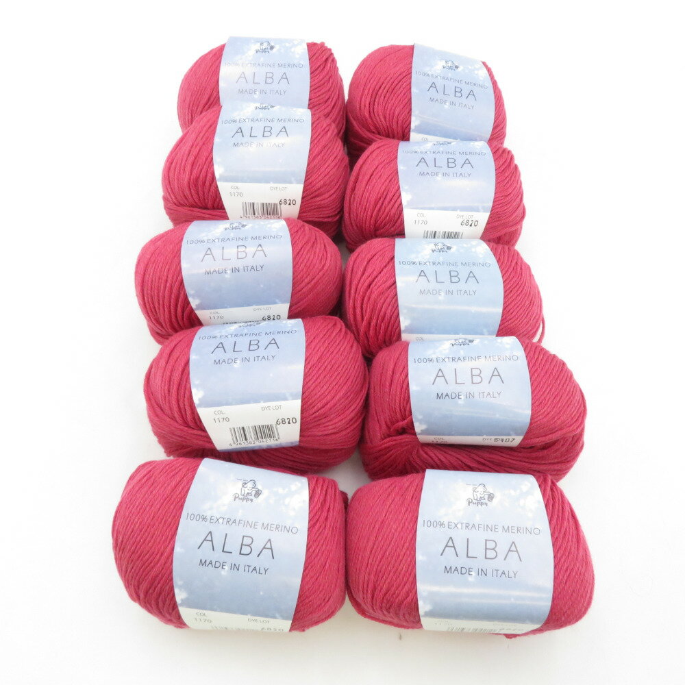 商品コードec16778 アイテム毛糸 ブランドPUPPY (パピー毛糸) カラー ピンクパープル 生産国イタリア製 JAN4961383042116 サイズ 毛糸の太さ合太 保証期間初期不良（到着から1週間）のみ 商品状態 状態ランク S...