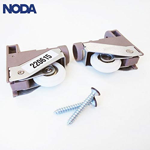 【楽天市場】【 MPP7（後継 MPPX7) 】ノダ（NODA）室内ドア 引き戸用 調整戸車 下側用 2個セット。KURIKI刻印。 2014年～2000年の製品に主に対応。FRONTIER ...