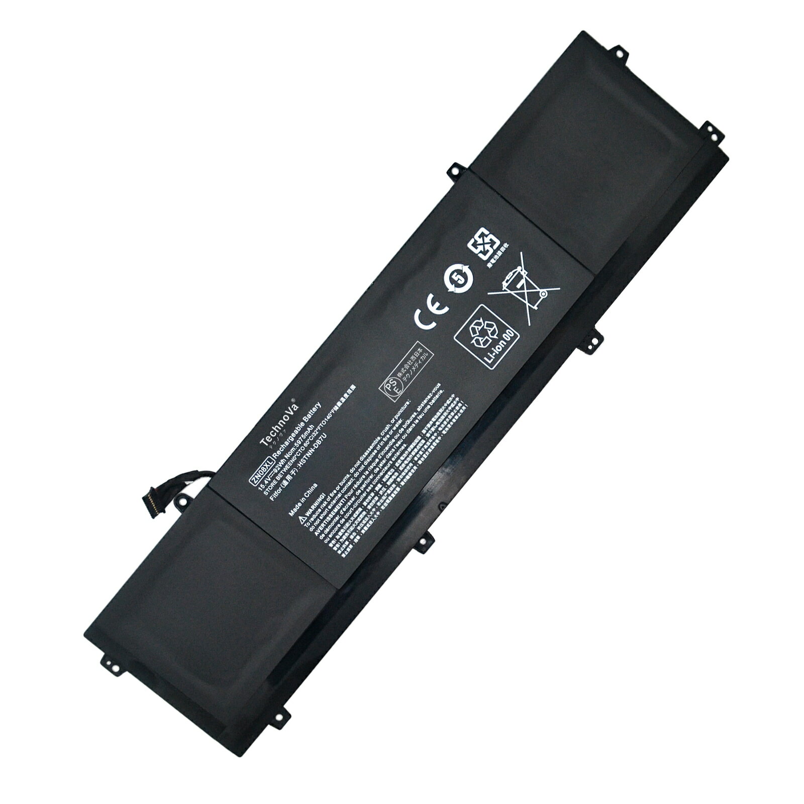 ●ブランド： HP ●電圧： 15.4V ●容量： 5975mAh ●純正品型番(充電池コード)： ZN08XL HSTNN-DB7U HSN-C02C ZN08092XL 907428-2C1 HP ZBook Studio G4 3FF...
