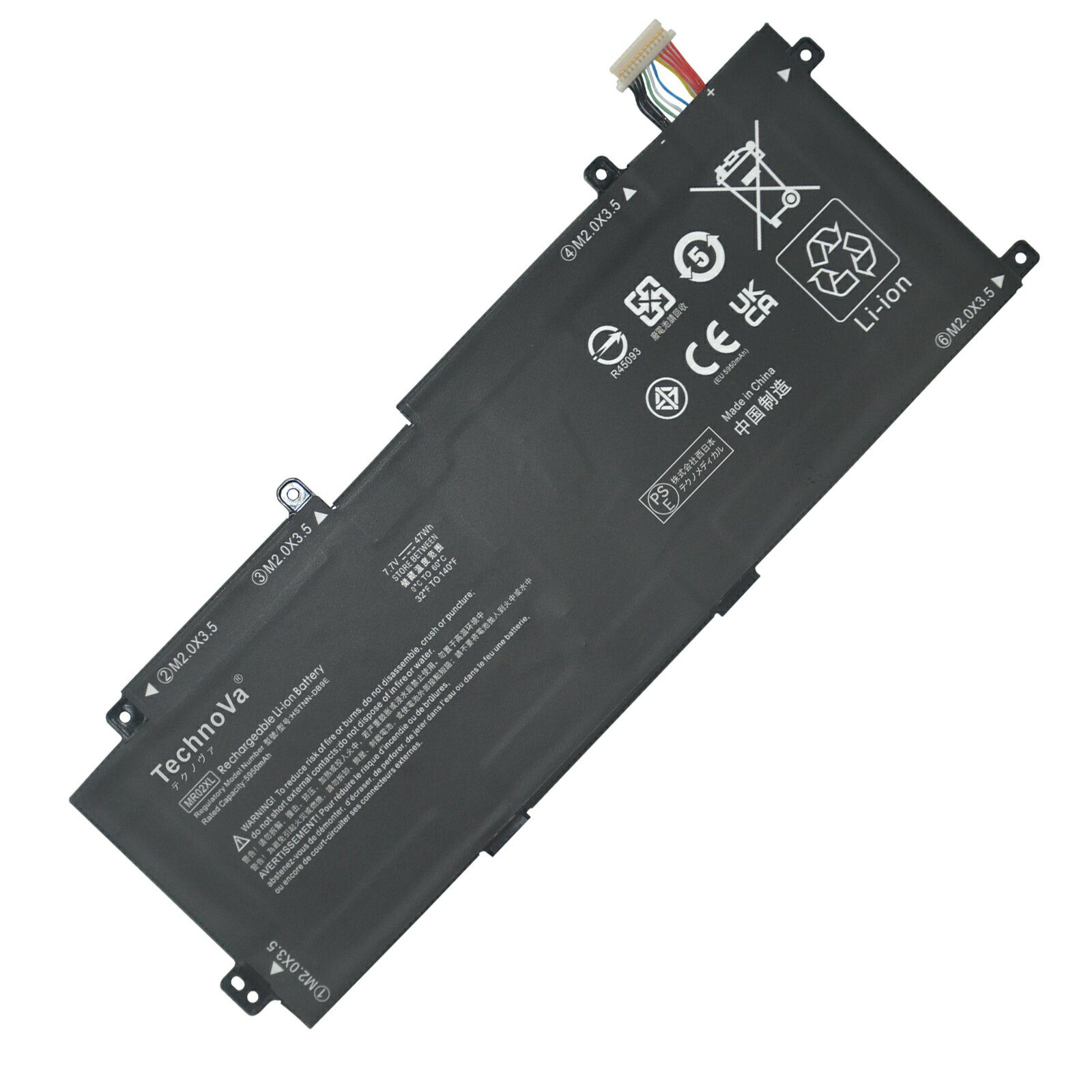 ●ブランド： HP ●電圧： 7.7v ●容量： 5950mAh ●純正品型番(充電池コード)： MR02XL MC02XL HSTNN-DB9E L45645-2C1 L46601-005 ●対応機種： Elite x2 G4 ●メーカー...