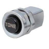 TONE(トネ)の一覧はこちら●6角13mm●出力角9.5mm(3/8inch)●19mm●差込角●出力角9.5mm(3/8inch)●構造用鋼●ラチェットめがねレンチに取り付けることで、ソケットを装着できるようになります。●ラチェットめが...