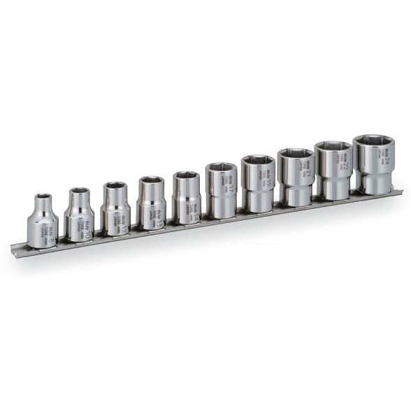 TONE(トネ)の一覧はこちら●差込角12.7mm(1/2inch)●6角●ミリ●マルテンサイト系ステンレス●食品機器、医療、クリーンルーム、精密機械、船舶、マリンスポーツ、海洋開発、プラント、防水工事、水道工事、清掃用機器、その他ステンレ...