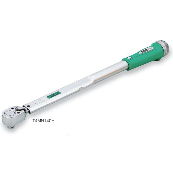 TONE(トネ)の一覧はこちら●差込角12.7mm(1/2inch)●差込角●Multiple●高所においてトルク管理を必要とする箇所での組み立て・整備点検に。●メカニカル機構のデジタル表示値により、直接数値を読み取ってトルク設定を行うため...