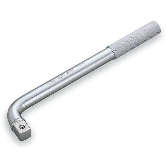TONE(トネ)の一覧はこちら●差込角19.0mm(3/4inch)●差込角●構造用鋼●六角ボルト・ナットなどの締付け・緩め作業用ハンドルに。●いろいろなソケットが付け替えられる便利なL形レンチです。●インパクトレンチなど動力工具には使用し...