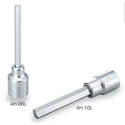 TONE(トネ)の一覧はこちら●差込角12.7mm(1/2inch)●二面幅22mm●ヘキサゴン●二面幅22mm●ミリ●構造用鋼●六角穴付きボルト・ねじの締付け、緩め作業用。●ロングタイプのため、奥深い箇所の六角穴付ボルトの着脱に便利です。...