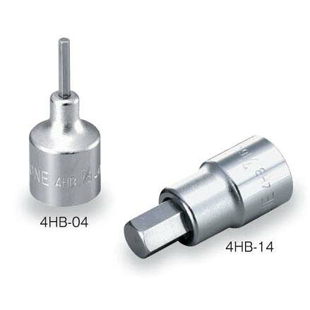 TONE(トネ)の一覧はこちら●差込角12.7mm(1/2inch)●二面幅7/16inch●ヘキサゴン●二面幅7/16inch●インチ●構造用鋼●六角穴付きボルト・ねじの締付け、緩め作業用。●外周のローレット加工により、指で容易にボルトの...