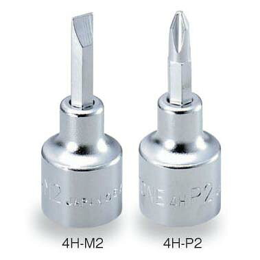 TONE(トネ)の一覧はこちら●差込角12.7mm(1/2inch)●マイナス●(-)0.8×6.0●ミリ●構造用鋼●六角穴付きボルト・ねじの締付け、緩め作業用。●外周のローレット加工により、指で容易にボルトの早回しができます。●その他特殊...