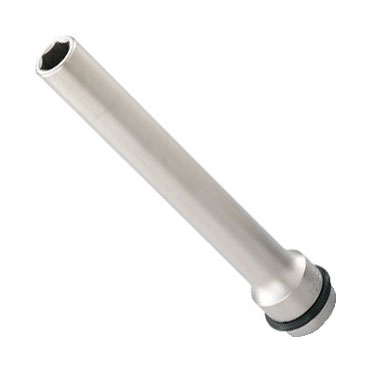 TONE(トネ)の一覧はこちら●差込角12.7mm(1/2inch)●二面幅14mm●6角●二面幅14mm●ミリ●構造用鋼●ボルト・ナットの締付け・緩め作業用。●外観品質と防錆力の向上を図った無電解めっき仕様のインパクト用超ロングソケットで...