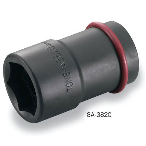TONE(トネ)の一覧はこちら●差込角25.4mm(1inch)●二面幅41×21mm●4角,6角●二面幅41×21mm●ミリ●構造用鋼●足回り用。バス・トラック用インナーナット・アウターナット着脱用。●大型バス・トラック用ホイールナット着...