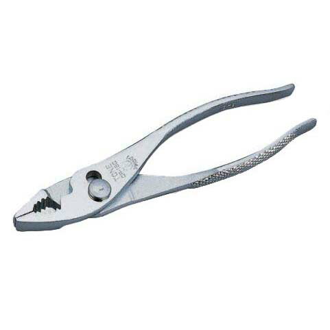 TONE(トネ)の一覧はこちら●●構造用鋼●物をつかむ、パイプなどを回す、線を切る作業に。●つかむ物の大小によって口の開き方が2段階に変えられます。●JISマーク表示製品●鉄線・銅線などを切断する時は、その周辺に飛び散る恐れがあります。危険...