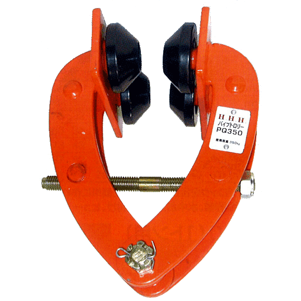 HHH(スリーエッチ)の一覧はこちら吊下支柱で敷設された長いパイプでも通過・移動することができます。パイプは35mm～60mm径までご使用できます。使用荷重　350kg質量　4.5kgJANCD:4990077310262【銀行振込・コンビ...