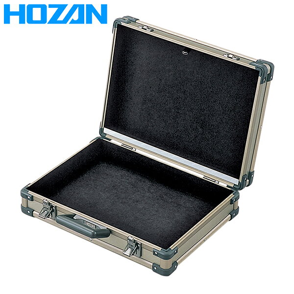 HOZAN(ホーザン)の一覧はこちらアルミ表面にはチタンカラーを高強度焼付塗装。PoHS対応、PVCフリーの高耐久型アルミ合板ケースJANCD:4962772016008【銀行振込・コンビニ決済】等前払い決済予定のお客様へ当商品は弊社在庫品...