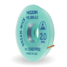 HOZAN(ホーザン)の一覧はこちらコンパクトで使いやすく、低ワットのハンダゴテでも吸い取りOK！残渣が少なく綺麗に仕上がります。ESDシェルは表面抵抗10-10Ωの帯電防止素材を使用。熱伝導性に優れ、高温域での活性が高いフラックスの採用に...