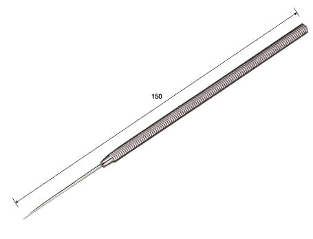 HOZAN(ホーザン)の一覧はこちらハンダ付けの確認、パターンの修正、接着剤・テープ・電子部品の除去などに。 熱処理され変形しにくい先端です。全長　150mm先端　40mm材質　ステンレス重量　14gJANCD:4962772068076【...