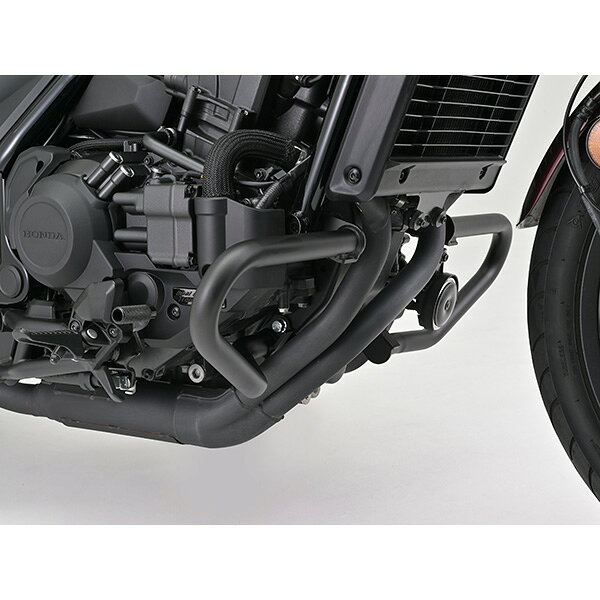 DAYTONA(デイトナ)の一覧はこちらフレームカラーがマット調に変更されたRebel1100の2024年モデルにマッチするマットブラックを追加設定。パイプエンジンガードシリーズ最大径のΦ28.6高張力スチールパイプを採用し、車体保護とワイ...