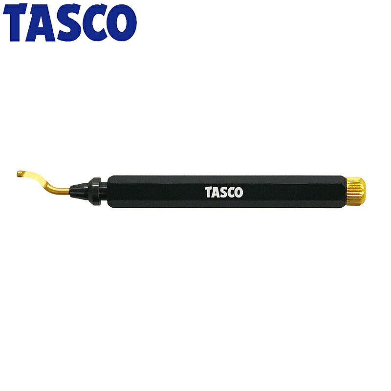 イチネンTASCO (タスコ)の一覧はこちら分類：冷凍・空調用配管工具 ＞ リーマー・スクレーパー高耐久チタンコーティングブレード採用モデル【仕様】■付属刃…TA520AF-2×1本【特長】□ブレードにチタンコーティングを施すことにより、抵...