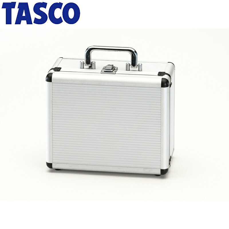 イチネンTASCO (タスコ)の一覧はこちら分類：冷凍・空調用配管工具 ＞ フレアツール【仕様】■ アルミ製■ 内部ウレタン張■ サイズ…W247×D133×H198mm【特長】□ 軽量・小型のフレアツールケースです。JANCD:45284...