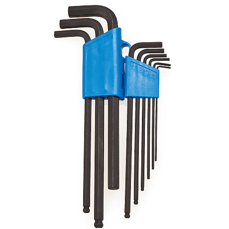 ParkTool(パークツール)の一覧はこちら 自転車のメンテナンスには欠かせない六角レンチのセット。10mmを除くすべてのレンチの長い方にはボールポイントが採用され、高い作業性を確保しています。 □仕様サイズ 1.5/2/2.5/3/4/...