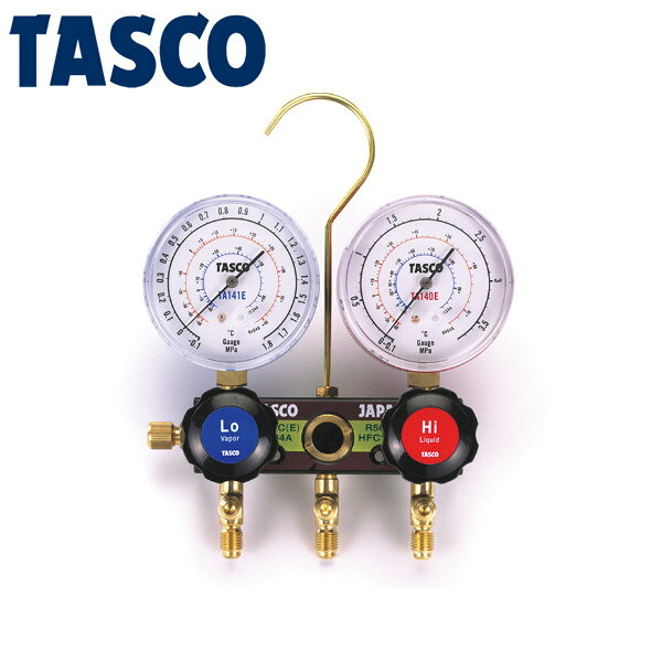 イチネンTASCO (タスコ)の一覧はこちら分類：冷凍・空調工具 ＞ マニホールド【仕様】■ バルブ…高耐圧ニードルパッキン■ ゲージ取付ネジ…1/8″NPT■ ホース接続ポート…1/4″フレア■ サイトグラス付マニホールドボディ（TA12...