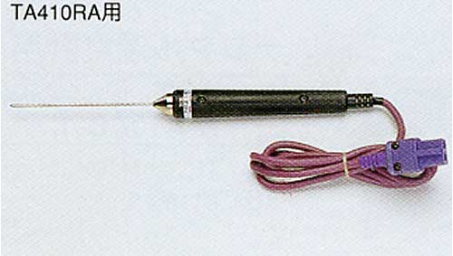 イチネンTASCO (タスコ)の一覧はこちら分類：測定器 ＞ 接触式温度計見やすい大型表示画面。シンプル操作で使いやすい。【仕様】■ サイズ…100×2.1φ　■ 全長…234mm　■コード長…1m　■ 測定温度範囲…ー200?＋500度　...