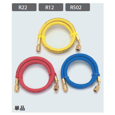 イチネンTASCO (タスコ)の一覧はこちら分類：冷凍・空調工具 ＞ チャージホース・充填用アクセサリ【仕様】■接続口径…1/4″フレアメス× 1/4″フレアメス（ムシ押し付）■セット内容…〈赤・青・黄〉3本セット◇TA136A（TA136...