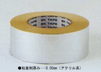 イチネンTASCO (タスコ)の一覧はこちら分類：電設・管用消耗材 ＞ テープ・補修用ボンド類【仕様】■テープ厚み…0.093mm（アクリル系）　■セパ付■経時粘着力…26.5以上■耐熱・耐候性良好【特長】□空調ダクト継目のシール、目地のシ...