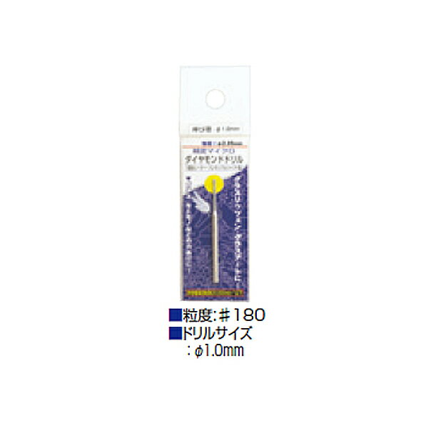 イチネンアクセスの一覧はこちら □パッケージ寸法・・・105×30×3□粒度・・・＃180□ドリルサイズ・・・φ1.0mm□軸径・・・2.35mmガラス・セトモノなどの穴あけに。グラスリッツェン・グラスアートに。JANCD：49489532...