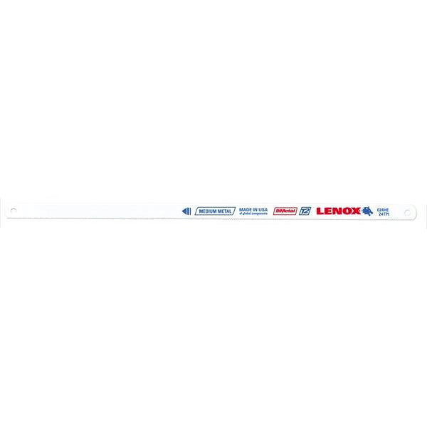 LENOX(レノックス)の一覧はこちら●山数：24T●幅（mm)：12.7●全長(mm)：300●入数：10枚●折れにくいバイメタルブレード：バイメタル構造により柔軟に曲がりますが折れにくいです。●より長寿命：タフツース設計で刃の欠けを防ぎ...