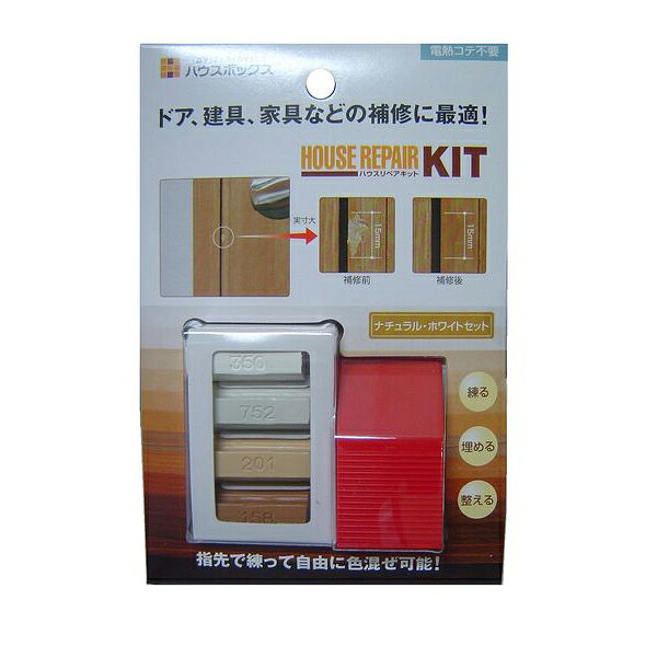 キャンディルデザインの一覧はこちら商品サイズ(mm)D×W×H:3×12.5×19特長】●建具の小さな欠けキズ補修に。●練って、埋めて、整えるだけの3ステップ補修 手で練って調色が可能です。【商品サイズ】縦(mm)　3横(mm)　12.5高...