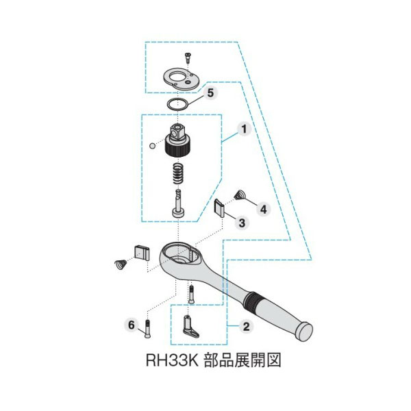 TONE(トネ)の一覧はこちら●●構造用鋼●ラチェットハンドルの補修パーツ。●ラチェットハンドル用のリペアキットです。●一般の方では修理が困難な場合があります。【商品サイズ】縦(mm)　50横(mm)　50高さ(mm)　30【商品重量】重量...