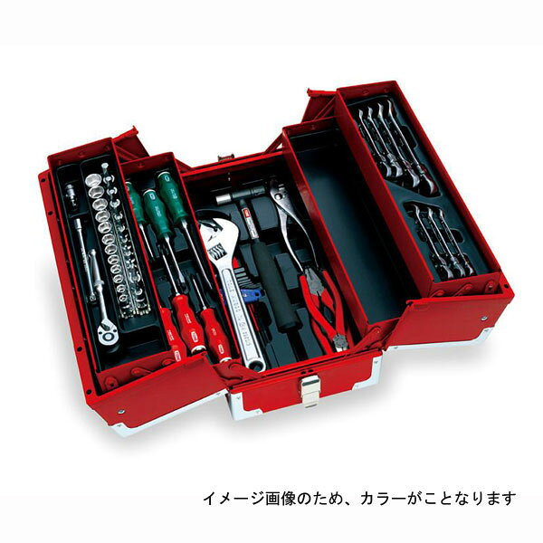 TONE(トネ)の一覧はこちら●差込角9.5mm(3/8inch)●ミリ●Multiple●各種産業機械用●産業機械、自動車整備向けとして工具を厳選し、ソケットホルダーを採用したセットです。ヘキサゴンソケット、めがねレンチを含んだセットです...